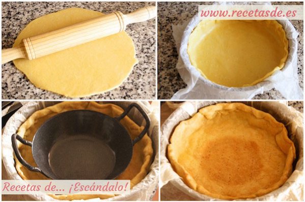 Masa quebrada o pasta brisa. Receta dulce o salada - Recetas de Escándalo