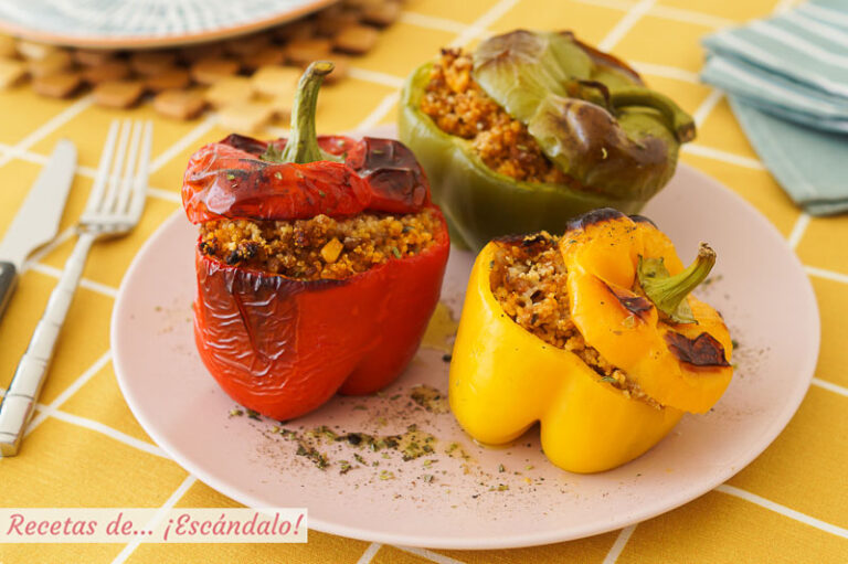 70 Recetas con Pimiento rojo - Recetas de Escándalo