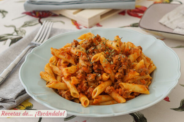 Espaguetis a la carbonara con nata, súper cremosos y ricos - Recetas de ...