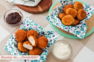 Receta de nuggets de pollo caseros y jugosos - Recetas de ¡Escándalo!