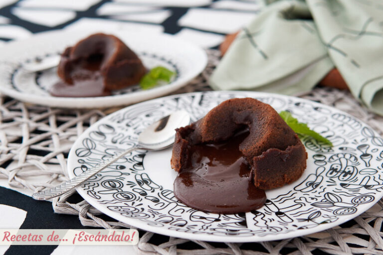 Coulant o volcán de chocolate con Thermomix, ¡irresistible! - Recetas ...