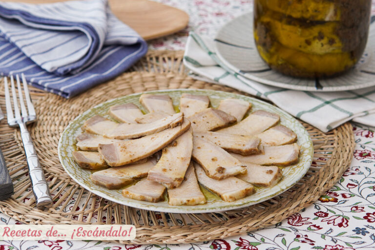 Chicharrón de cerdo crujiente y muy sabroso - Recetas de ¡Escándalo!