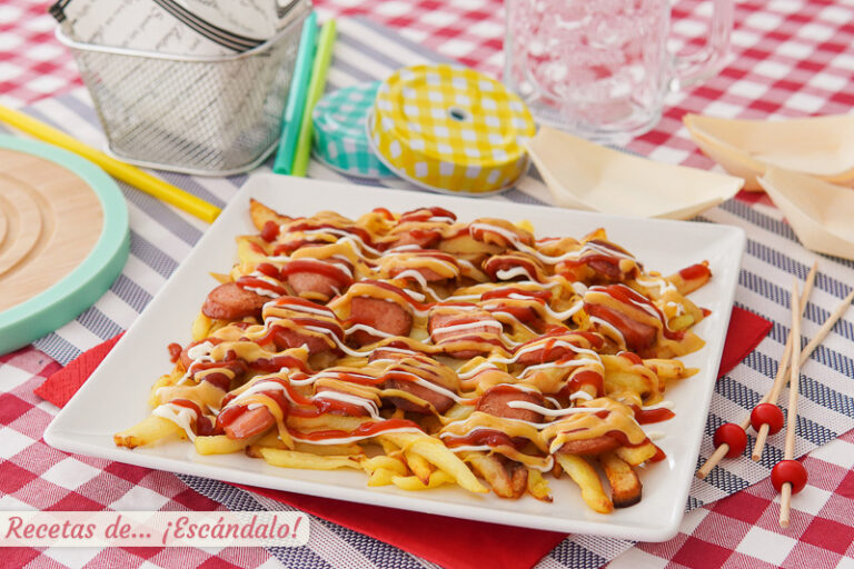 Receta de salchipapa, muy fácil y rica - Recetas de ¡Escándalo!